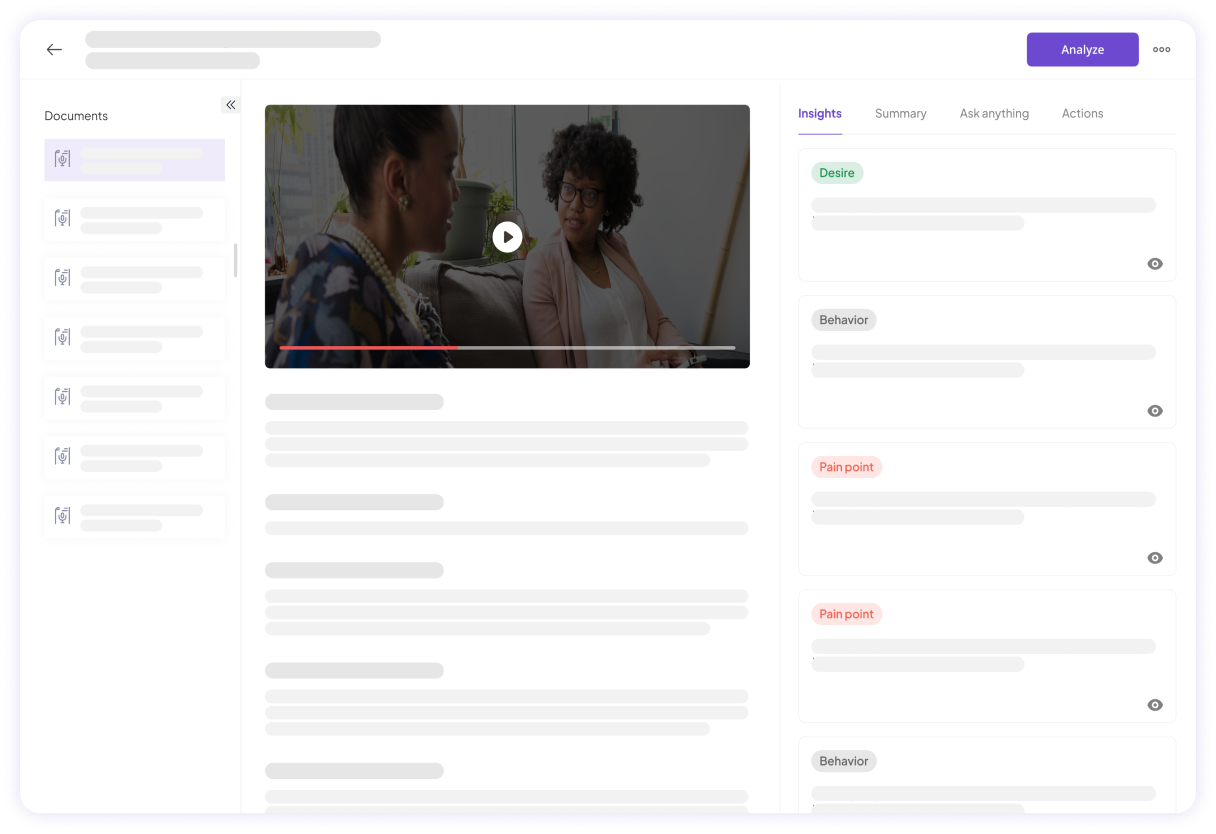 Home - Insight7 | AI-powered Customer Insights for Product Teams