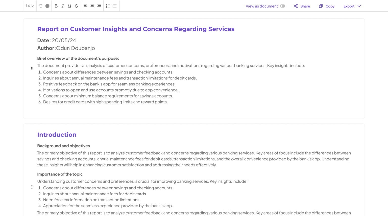 Insight7 - AI Tool For Interview Analysis & Market Research